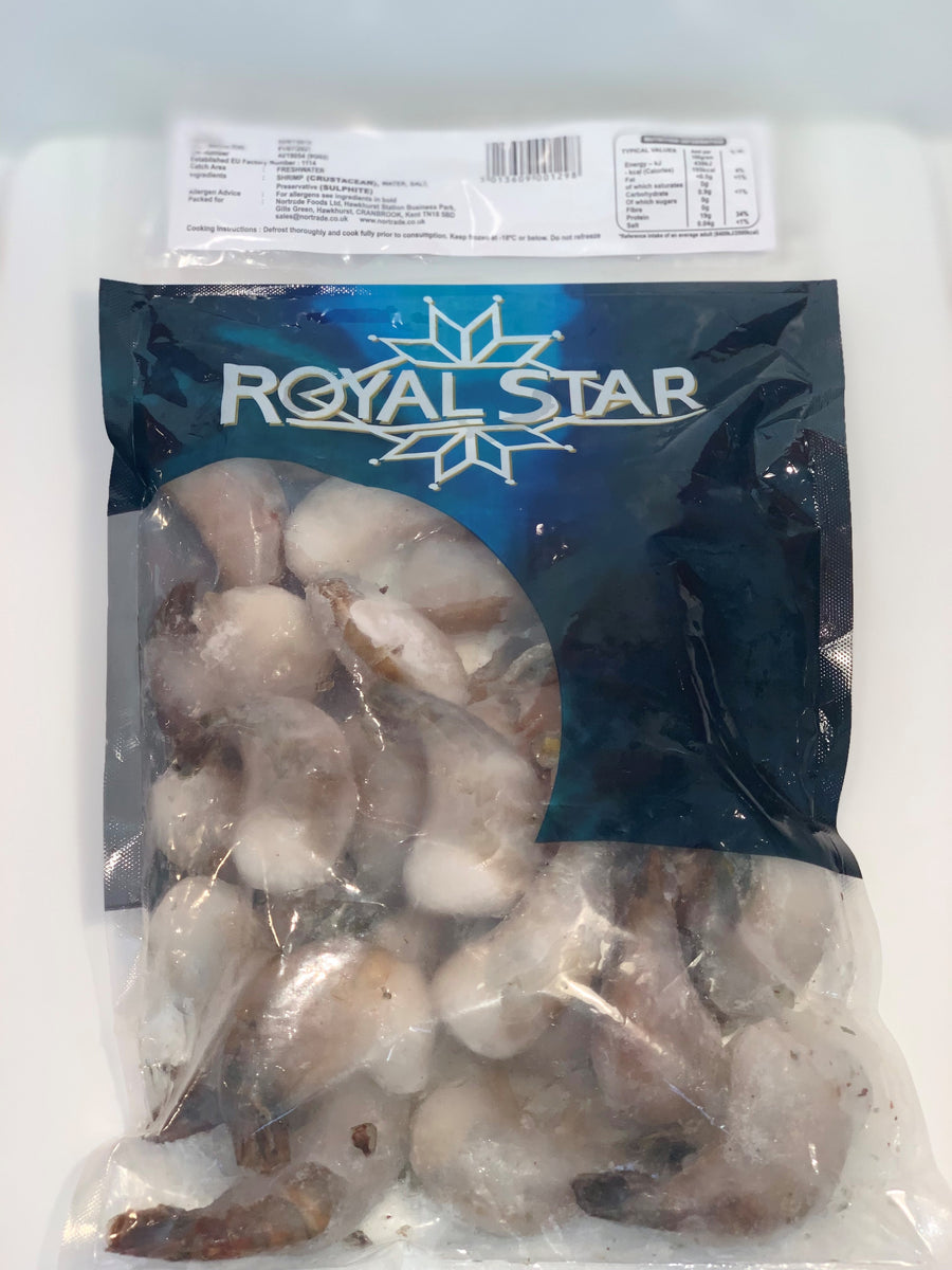 FRESHWATER - HEADLESS KING PRAWNS – Westminster Meat Market Ltd